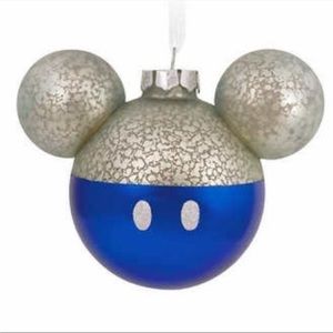 Hallmark | Holiday | Hallmark Disney Mickey Mouse Glass Ornament | Poshmark